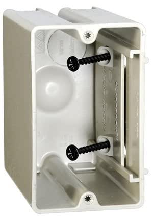 ALLIED MOULDED SB-1 New and Old Work Adjustable Single Gang Electrical ...