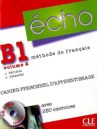 Amazon.com: Écho B1.2. Cahier personnel d'apprentissage + CD audio + corrigés: 9783125302556: Books