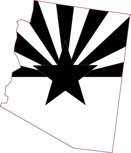Amazon.com - StickerTalk Die Cut Arizona Flag Vinyl Sticker, 7 inches ...
