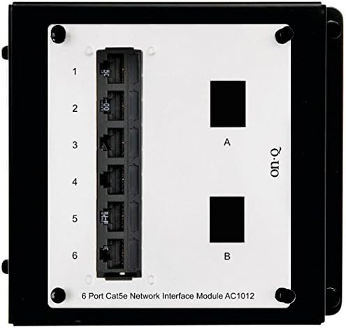 Amazon.com: Legrand - OnQ Home Theater Patch Panel, 6 Port Interface ...