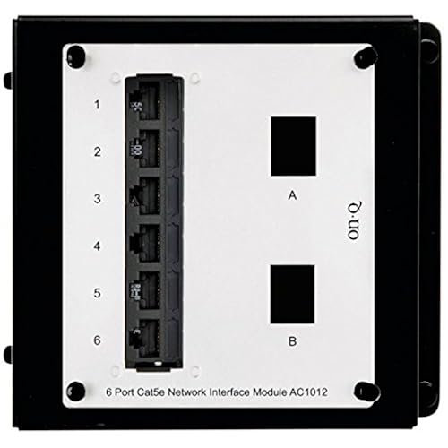 Snapklik.com : Legrand - OnQ 6 Port Network Switch, Cat5e Network ...