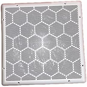 MEI White Square Exhaust Fan/Chimney Covers Vent Pipe Cover Mosquito ...