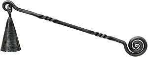 Amazon.com: Living Ideas Hand Forged Metal Twisted Bell Candle Snuffer ...