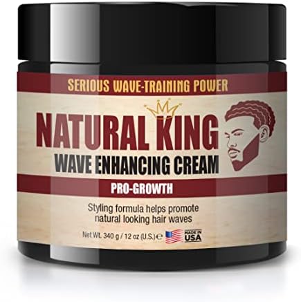 Amazon.com : SFC Natural King Wave Enhancing Hair & Beard Cream 12 oz ...