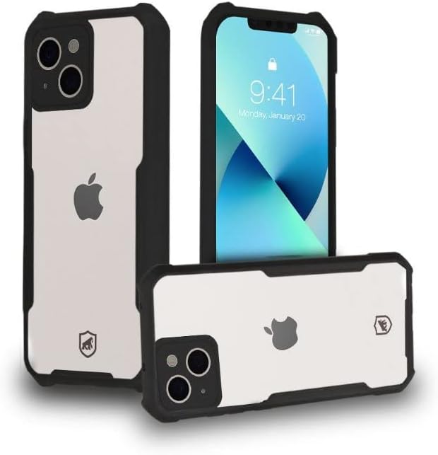 Gshield | Capa Case Capinha Dual Shock X para iPhone (Transparente, iPhone 13 Mini) | Amazon.com.br