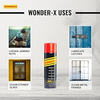 WONDER-X Multipurpose Rust Remover Spray, Frees Jammed Locks & Rust ...