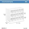 Amazon.com: ClosetMaid 15 Cube Stackable Storage Organizer for Shoes ...