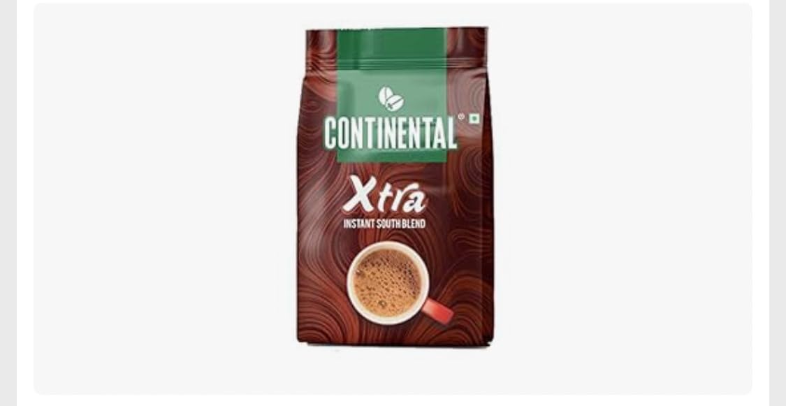 Continental Coffee Xtra Instant Coffee Powder | 200g Coffee Pouch | ‎70 ...