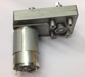 Square Box Geared dc Motor 150 RPM Heavy duty Torque 12v dc robotics ...