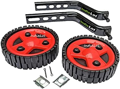IndiaLot ® Kids Cycle Side Supporter Wheel Training Wheels Adjustable ...