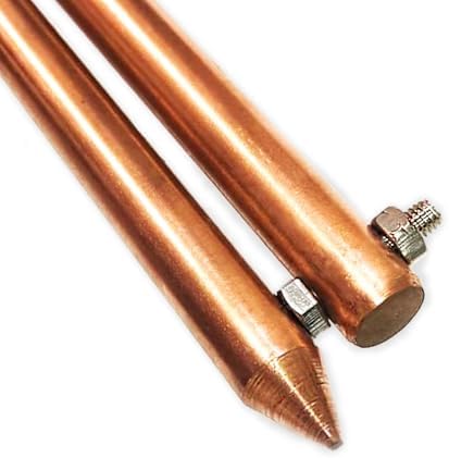Copper Bonded Earth Rod | 4 Feet,12mm, 100 Microns | (Pack of 3 ...