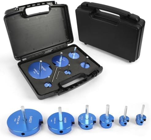 PVC Pipe Reamer Kit PVC Reamer 6PCS PVC Fitting Saver Plumbing Tools ...