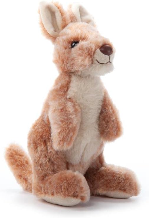 Amazon.com: The Petting Zoo Red Kangaroo Plushie Stuffed Animal, Gifts ...
