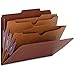 Amazon.com : Smead 14079 Pressboard Folders with Two Pocket Dividers ...