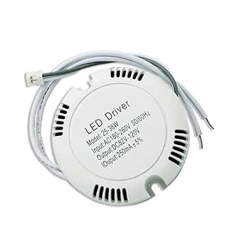 2pcs 230mA 25-36w 8-25W LED Driver Ceiling Driver 220v Round Box Driver ...