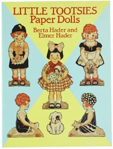 Little Tootsies Paper Dolls: Hader, Berta, Hader, Elmer: 9780486262642 ...