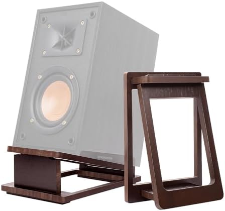 Amazon.com: PUTORSEN Desktop Speaker Stands Pair, Speaker Riser for ...