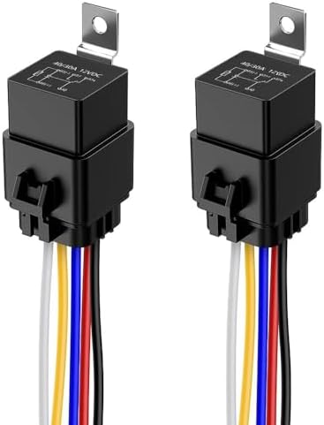 Amazon.com: True MODS 1 Pack 5-Pin 12V Bosch Style Waterproof Relay Kit ...