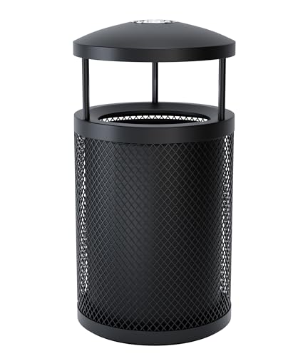 Best Outdoor Metal Trash Receptacles for Durable Public or Residential ...