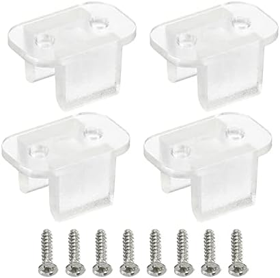 MECCANIXITY Waterproof LED Strip Mounting Clips Holder Mounting Bracket ...