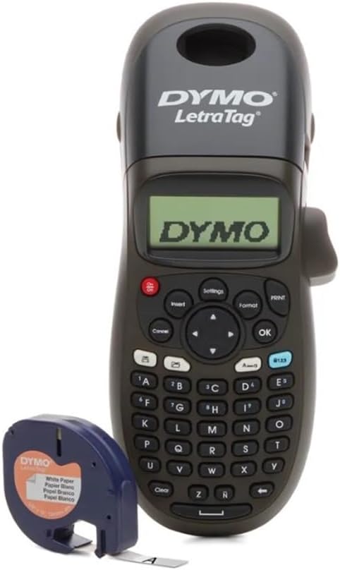 Dymo LetraTag LT-100H Plus Label Maker ABC Keyboard, Blue : Amazon.co.uk
