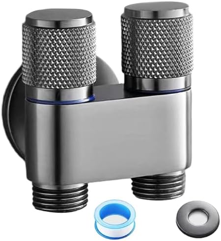 1-In-2-Out Dual Control Valve, Handheld Bidet Sprayer for Toilet G1/2 ...