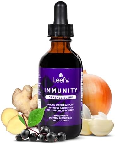 Amazon.com: Leefy Organics Immunity Defense Blend - Organic Immune ...