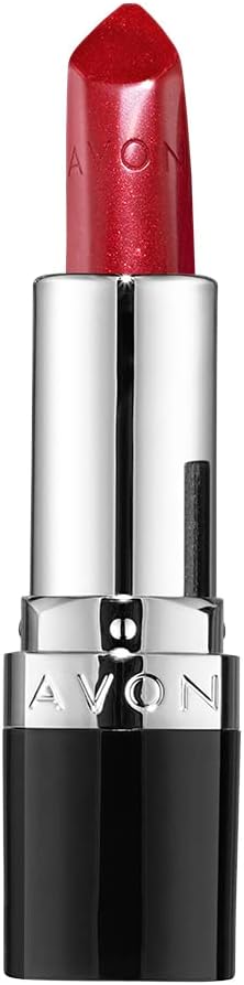 Avon Ultra Shimmer Lipstick Ruby Glitz, with a Moisture-retaining ...