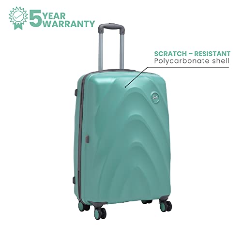 Genie Diana Trolley Bag Extra Large (XL) Size, 79 cms Spearmint Hard ...