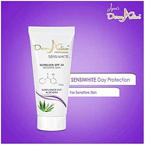 DermActive SensiWhite Sunscreen for Sensitive Skin, 100ml : Amazon.in ...