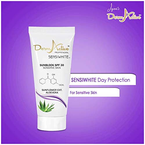 DermActive SensiWhite Sunscreen for Sensitive Skin, 100ml : Amazon.in ...