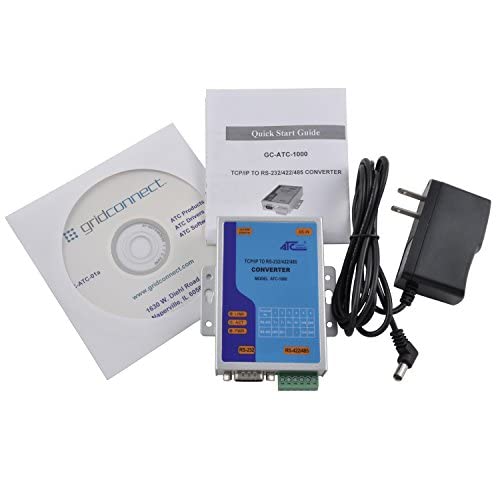Amazon.com: Serial Ethernet Converter- ATC-1200 Low Cost RS232/422/485 ...