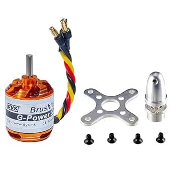 Amazon.com: DYS D2836 1500KV/1120KV/880KV/750KV Brushless Outrunner ...