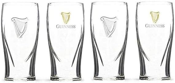 Guinness Signature Pub Edition Gravity Glass - 20 Ounce - Set of 4 ...