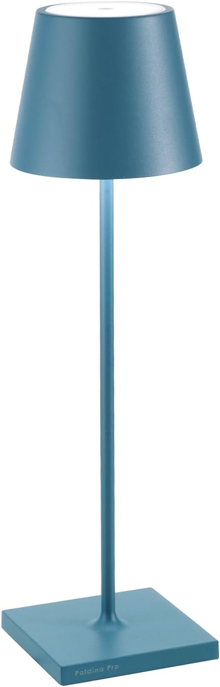 Zafferano, Poldina Pro Lamp, Rechargeable Cordless Table Lamp with ...