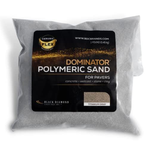 Sable polymère DOMINATOR gris titane 0,5 kg avec technologie ...
