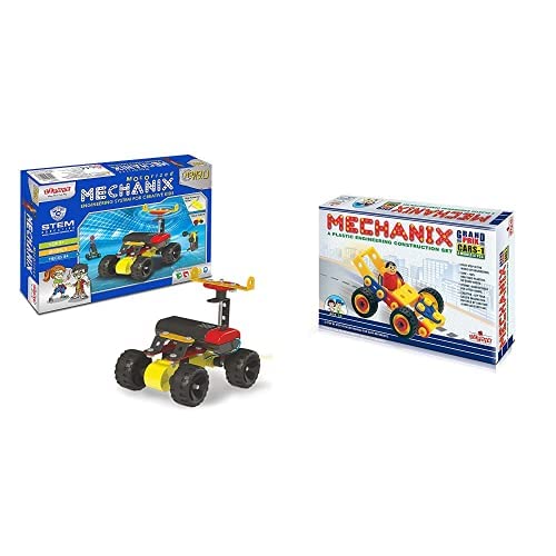 Buy MECHANIX DIY Stem and Steam Education Metal Construction Set ...