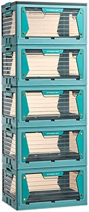 HOTRCR Extra Large Plastic Storage Boxes with Lid, Clear Heavy Duty ...