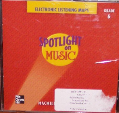 Amazon.com: Electronic Listening Maps, Grade 6 (Spotlight On Music ...