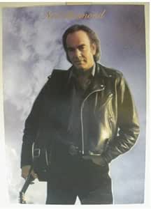 Amazon.com: Neil Diamond Poster Guitar on Side Clouds in Background ...