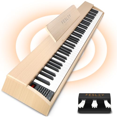 Snapklik.com : Fesley Maple Digital Piano