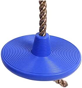 Amazon.com: Heavy Duty Plastic Tree Swing - Disc Rope Swing with Leg ...