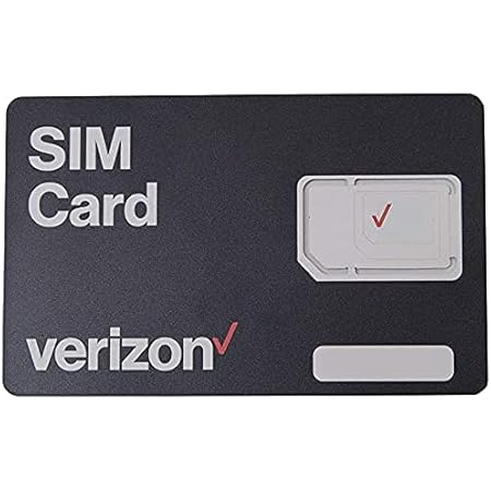 Amazon.com: 10 Pack Verizon Wireless 4G LTE SIM Card - All 3 Sizes (3 ...