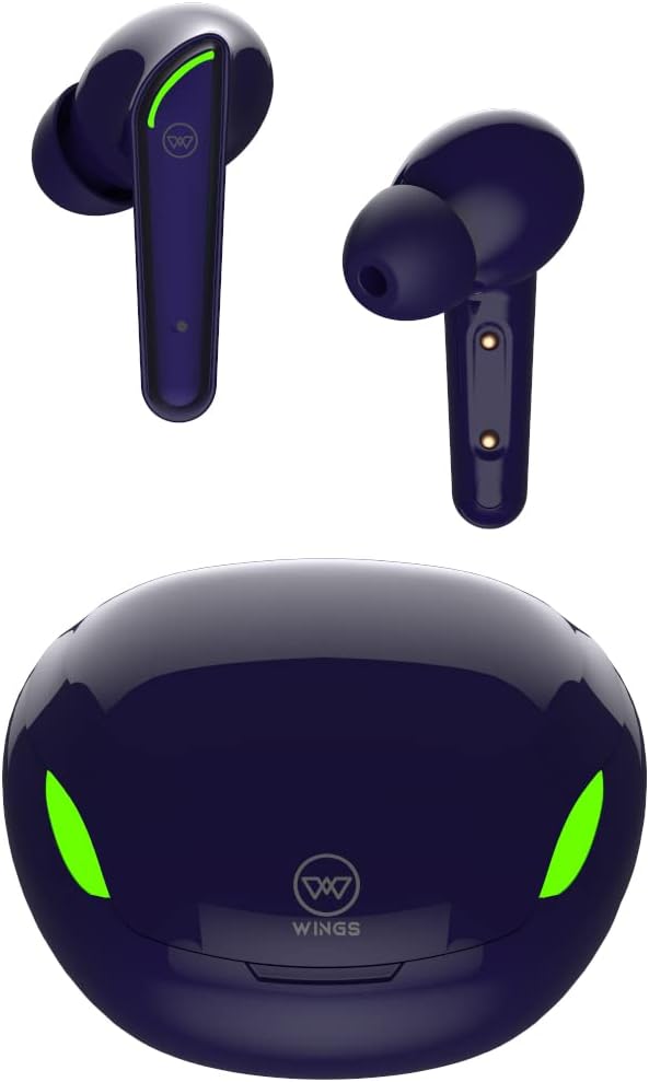 Wings Phantom 250 Wireless Earbuds, with 30 Hours Playtime, Bullet ...