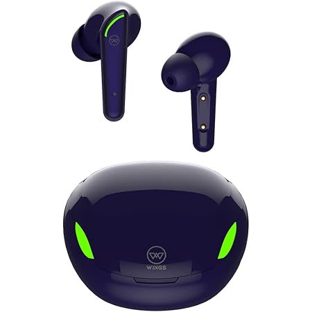 Wings Phantom Truly Wireless in Ear Earbuds with LED Battery Indiacator ...