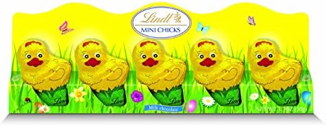 Amazon.com : Lindt Little Chicks Milk Chocolate, Hollow Milk Chocolate ...