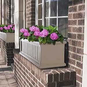 Amazon.com : Cape Cod Window Box-Clay 3 Feet : Plant Window Boxes ...