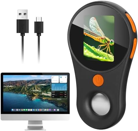 Amazon.com : Macro Microscope Digital Fixed Focus 2.0 inch IPS Color ...