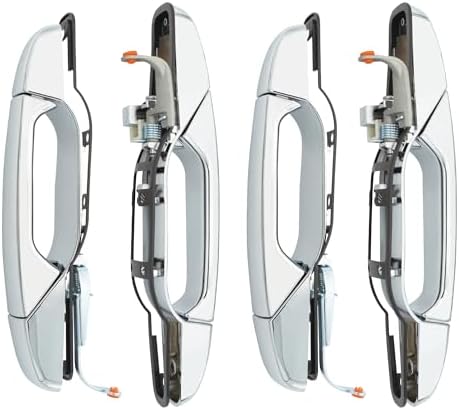 Exterior Chrome Door Handle Front Left Driver Side | Replacement for ...