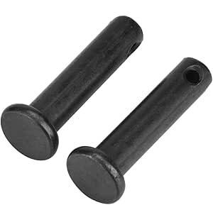 Amazon.com: Zetiling Flat Head Locating Pin, M6 Flat Head Black ...